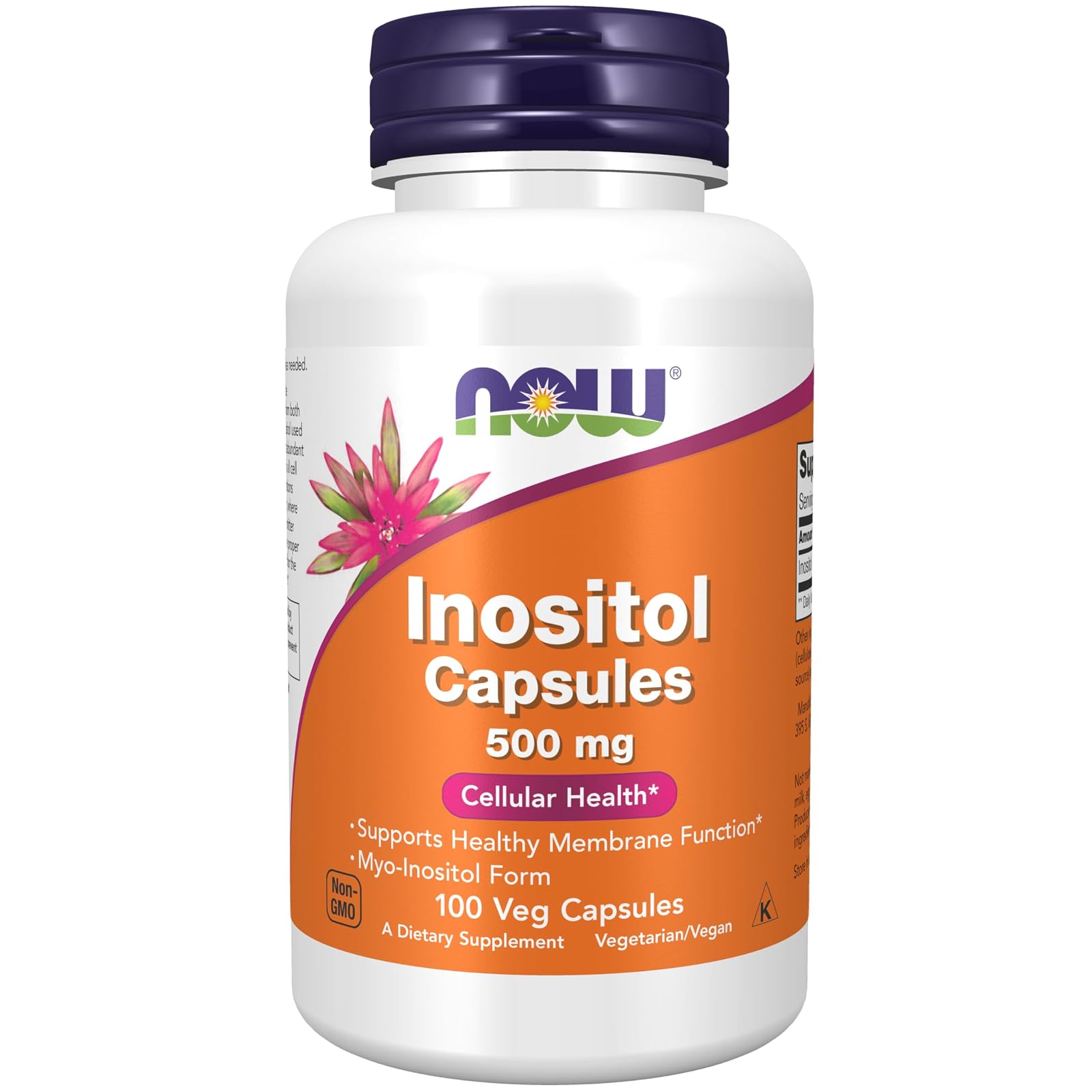 NOW Inositol 500 mg capsules