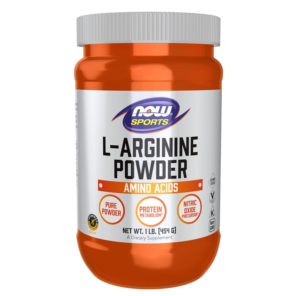 NOW L-Arginine Powder for muscle recovery