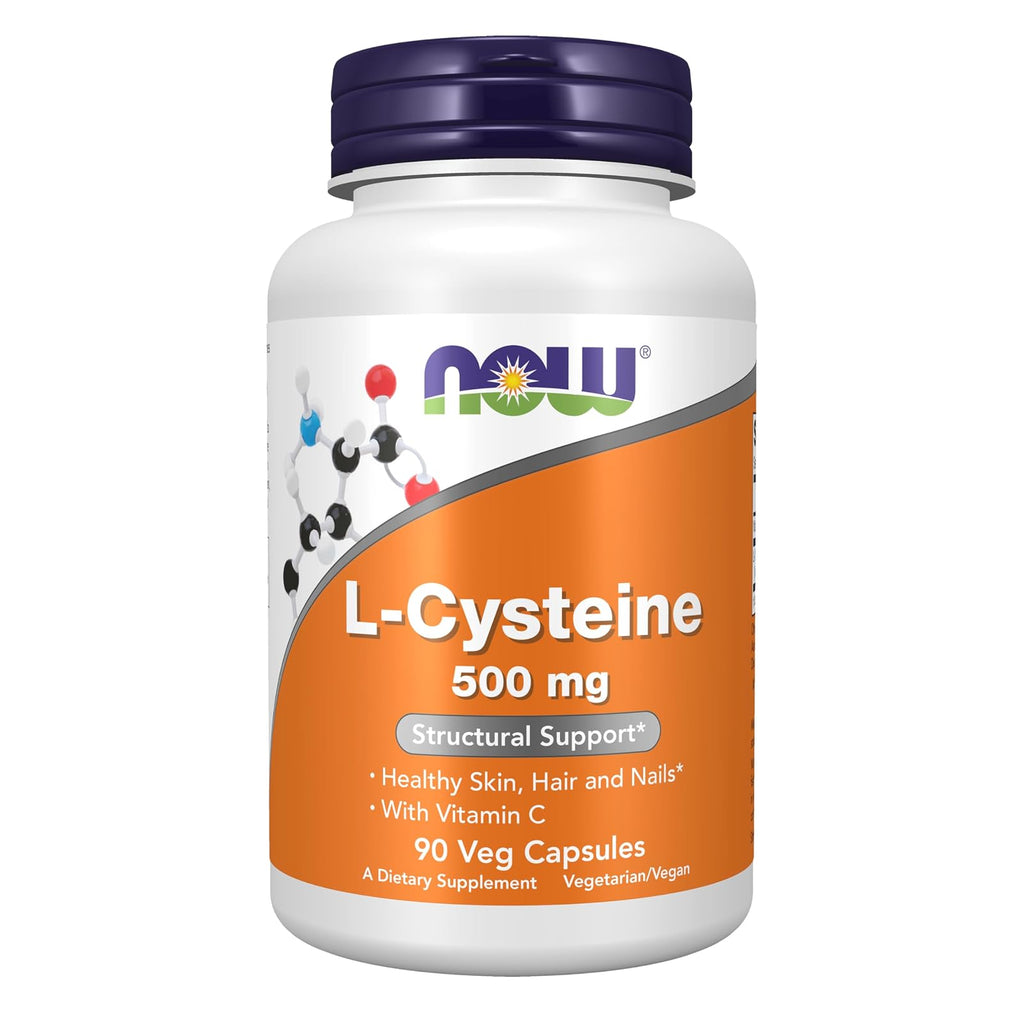 Now L-Cysteine 500 mg capsules