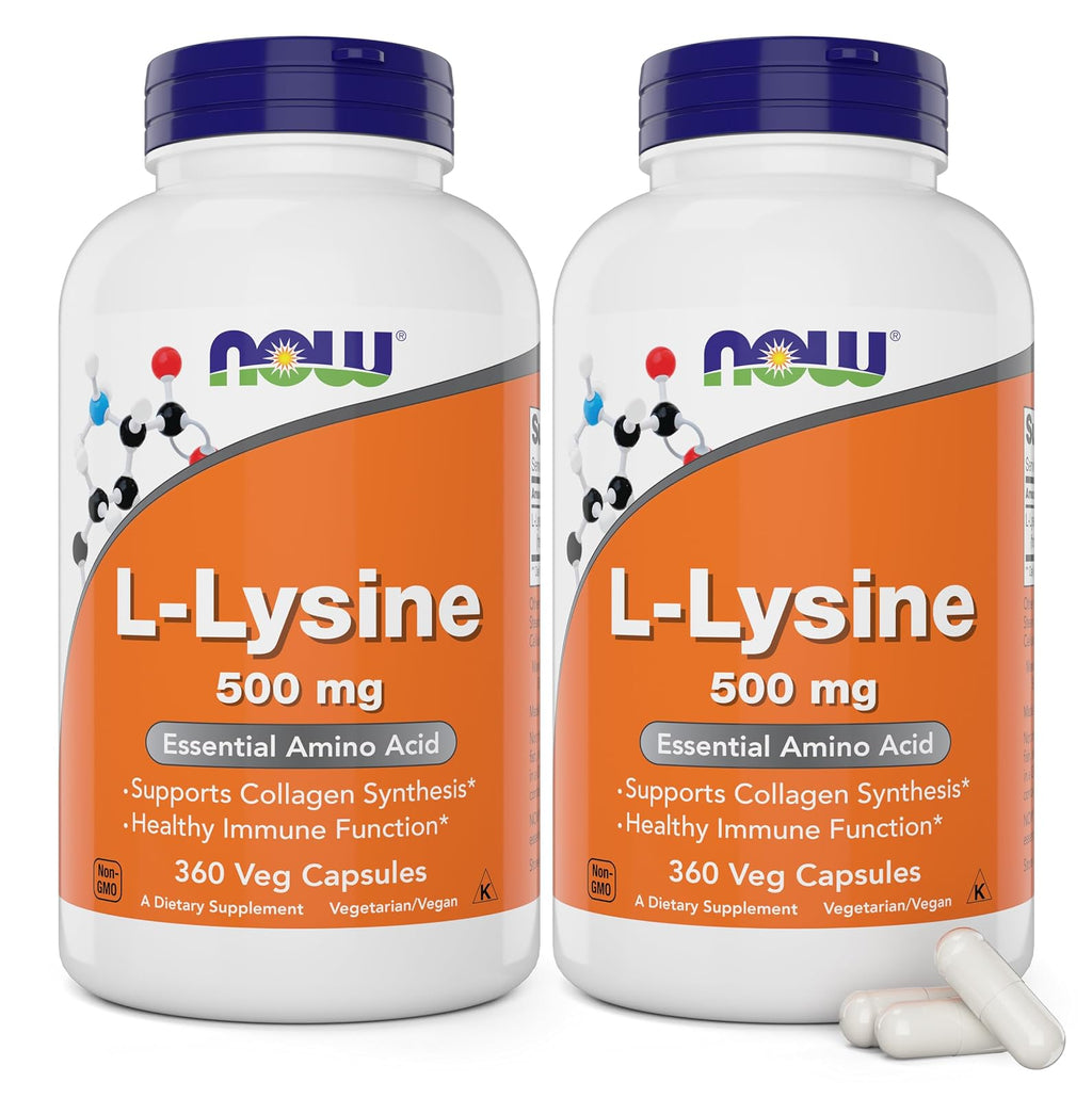 Now L-Lysine vegetarian capsules