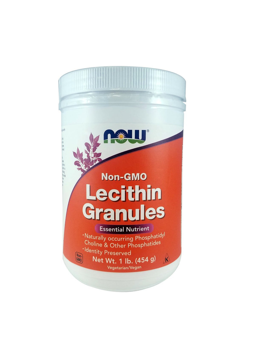 NOW Lecithin Granules for energy