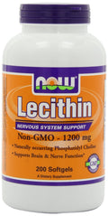 NOW Lecithin softgels for brain health