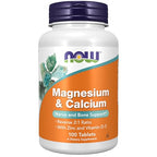NOW Magnesium and Calcium tablets