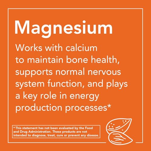 NOW magnesium for stress relief