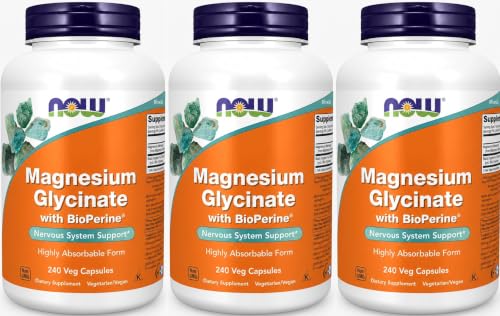 Now Magnesium Glycinate capsules for relaxation