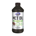 NOW MCT oil chocolate mocha flavor