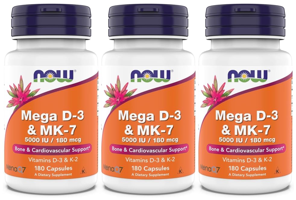 Now Mega D-3 capsules for immunity