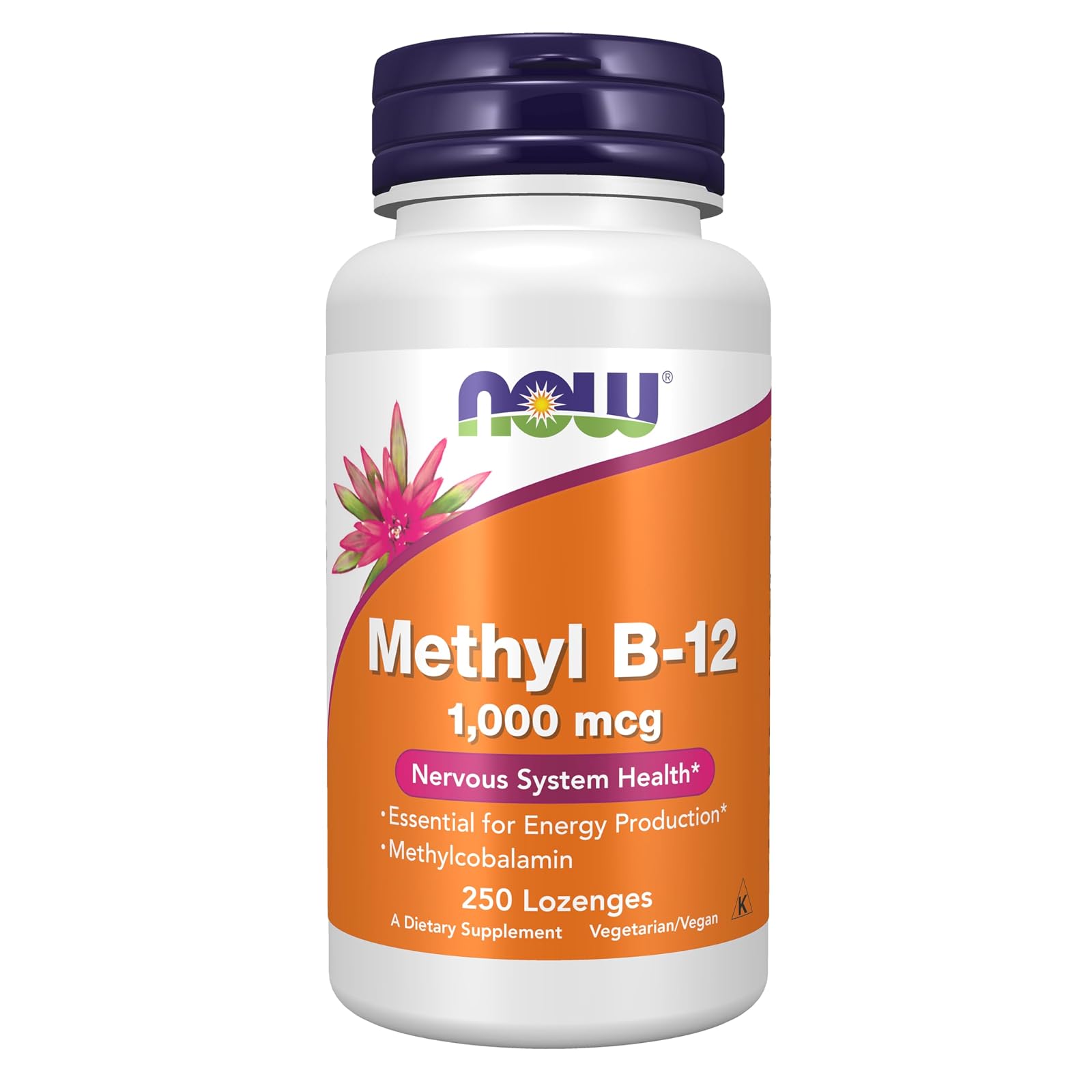 Now Methyl B-12 lozenges for energy