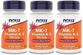 Now MK-7 Vitamin K-2 capsules