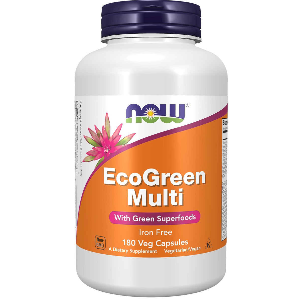 NOW multivitamins with green superfoods