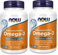 Now Omega-3 fish oil softgels