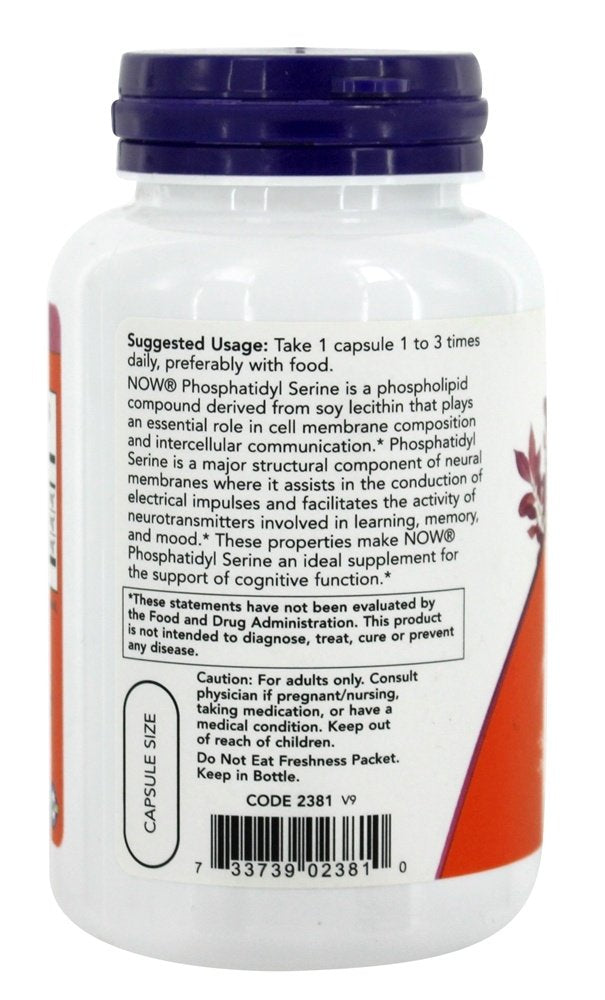 Now Phosphatidyl Serine for stress relief
