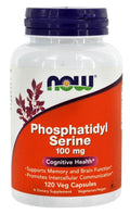 Now Phosphatidyl Serine vegan capsules