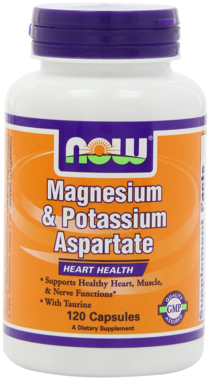 NOW potassium capsules for energy