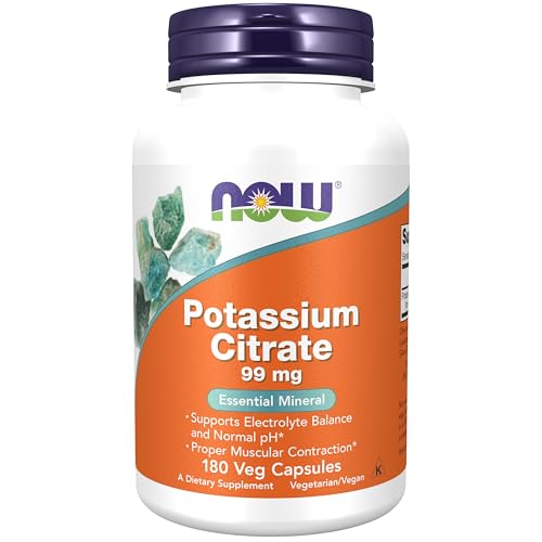 NOW potassium citrate capsules for health