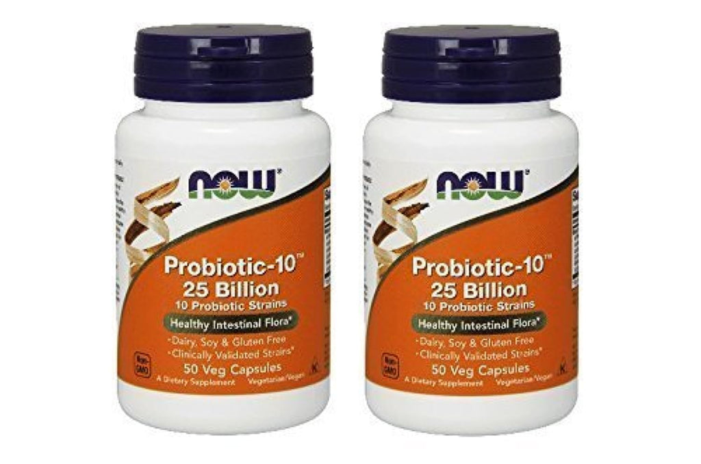 Now Probiotic-10 25 Billion capsules
