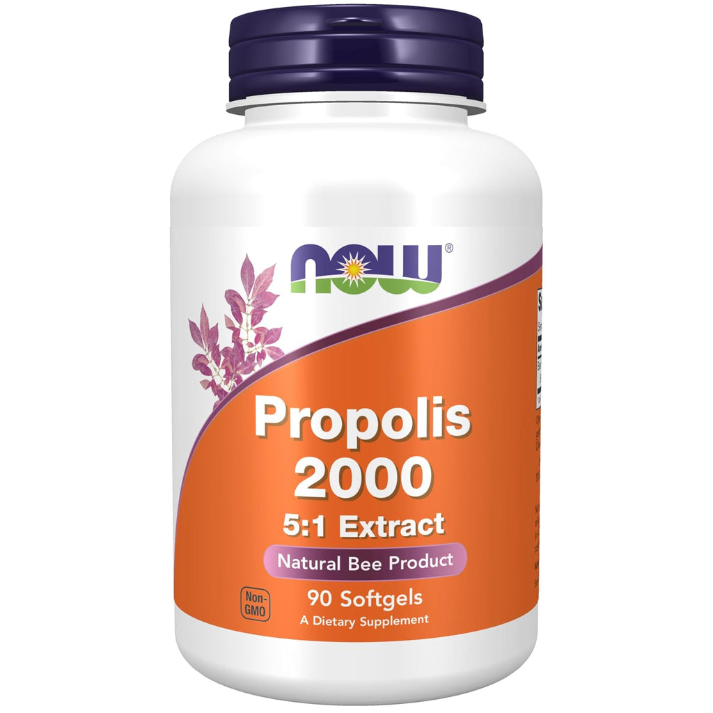 NOW Propolis softgels for immune support