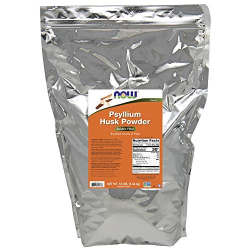 NOW psyllium husk for digestion