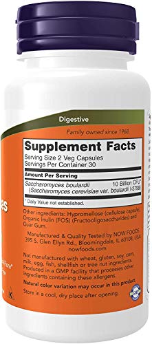 Now Saccharomyces Boulardii for immune support