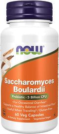Now Saccharomyces Boulardii probiotic capsules