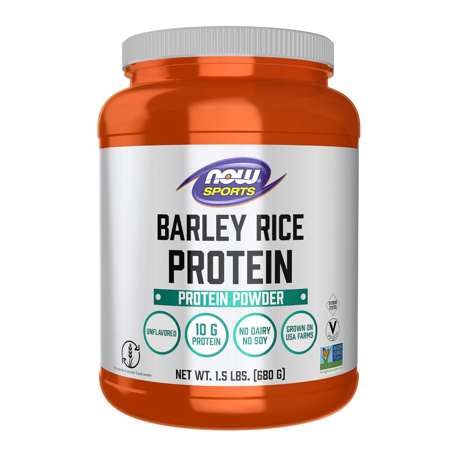 Now Sports barley rice protein powder