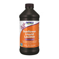 NOW sunflower lecithin liquid supplement