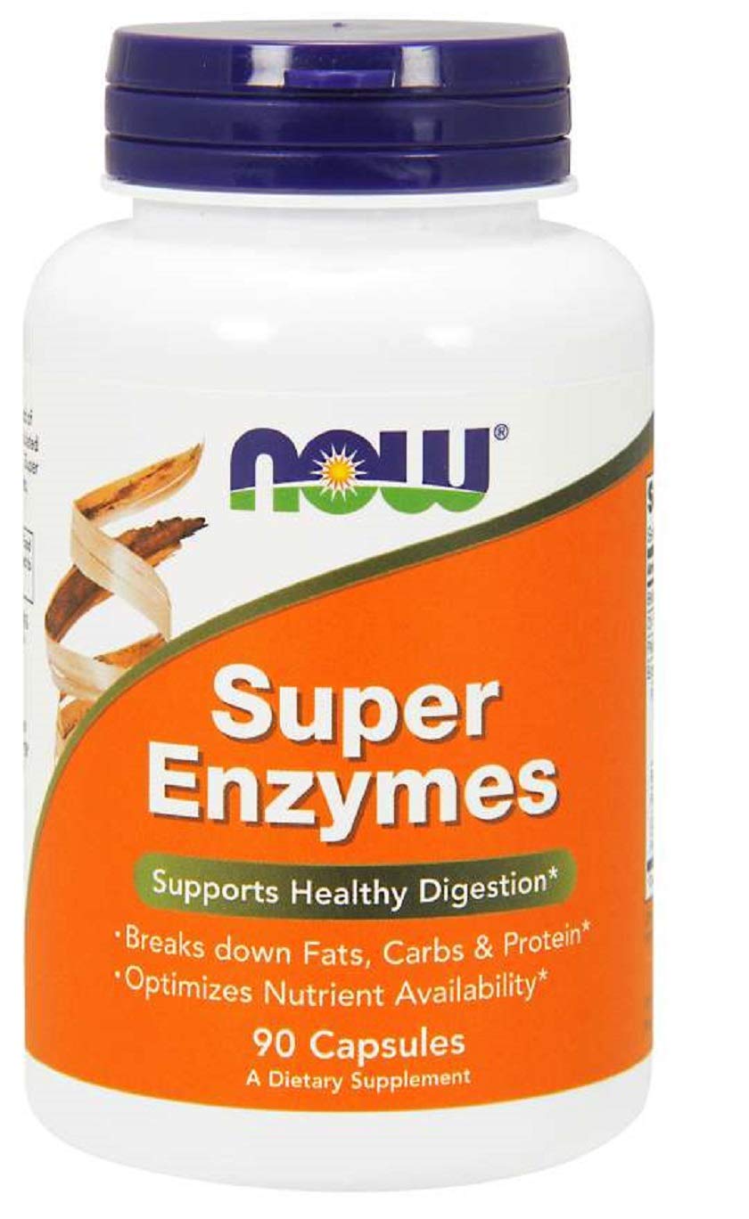 NOW Super Enzymes for better digestion