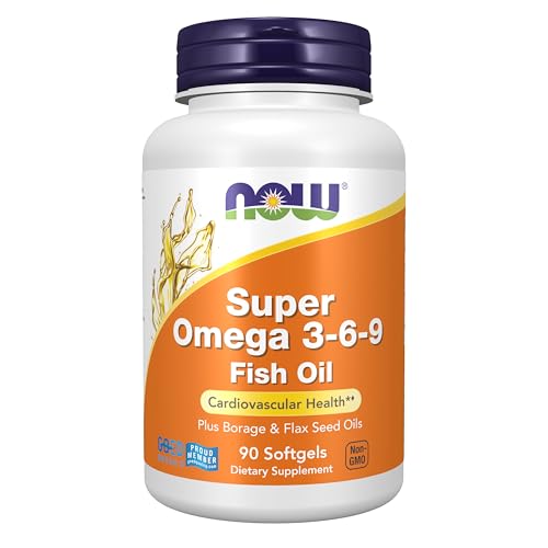 NOW Super Omega 3-6-9 softgels