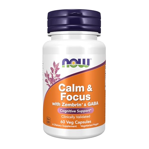 Now Supplements Calm & Focus capsules