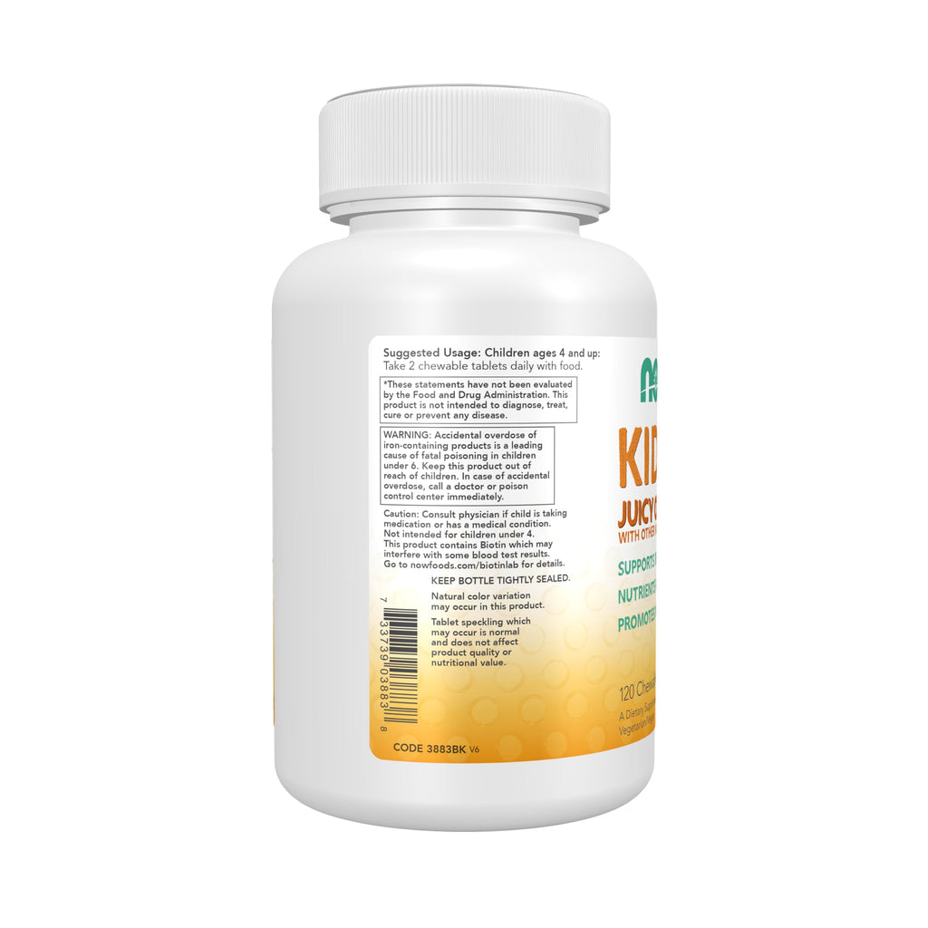 NOW Supplements vitamins for active kids