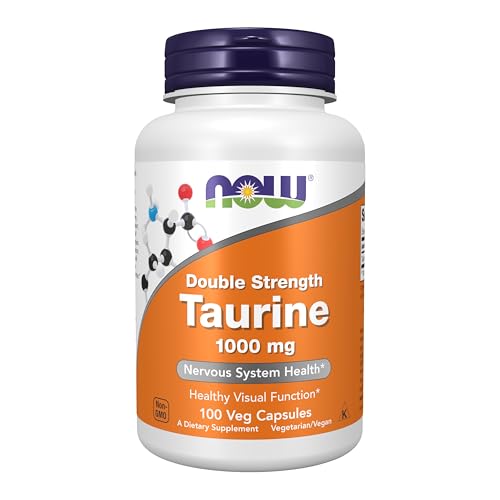 NOW Taurine 1000 mg capsules