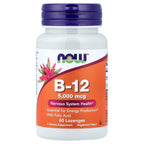 NOW vitamin B12 lozenges for energy