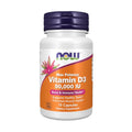 Now Vitamin D3 50000 IU capsules