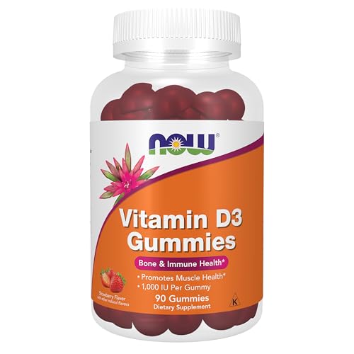Now Vitamin D3 gummies for immunity
