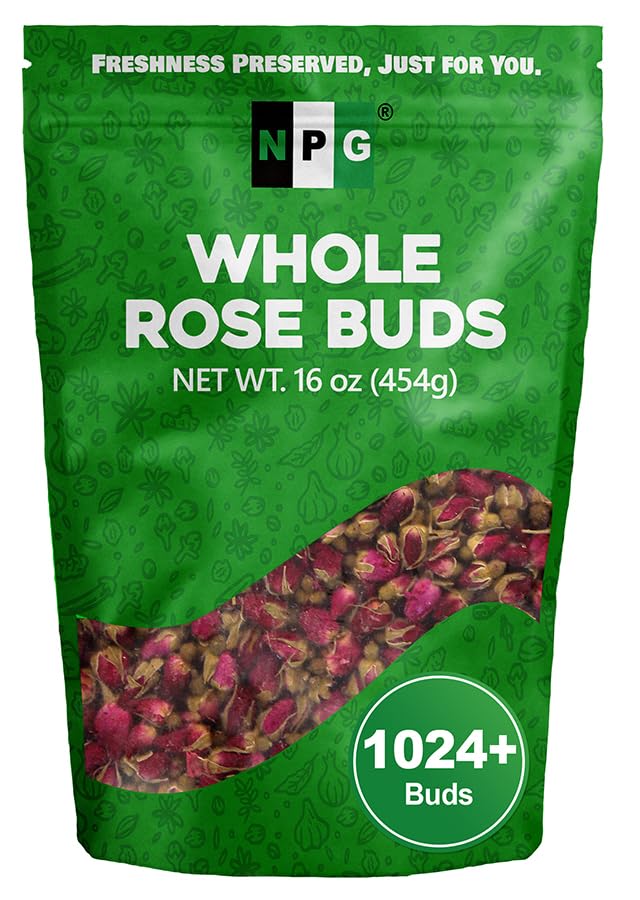 NPG freeze dried rose buds for tea