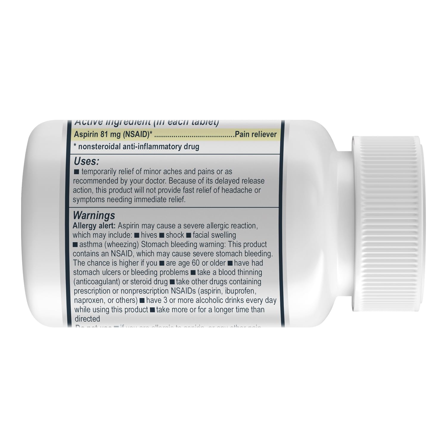 NSAID pain reliever for everyday use