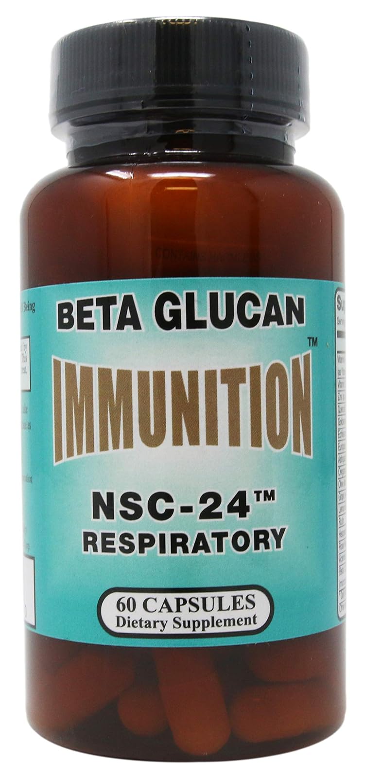 NSC-24 Beta Glucan immune support capsules