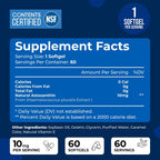 NSF Certified Astaxanthin for skin support