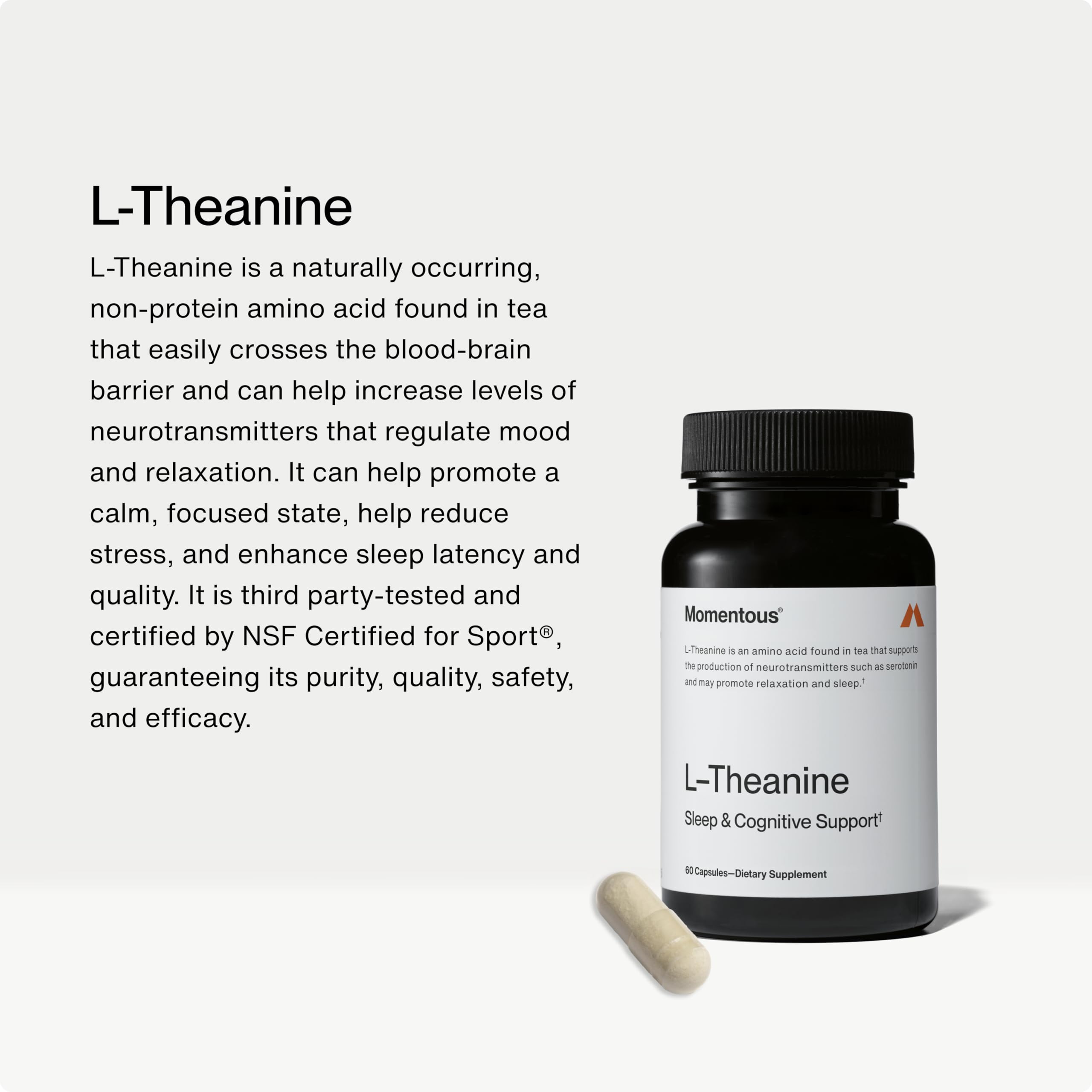 NSF certified blended vitamin support