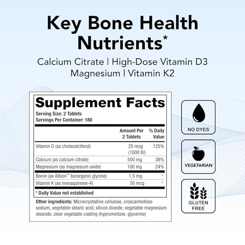 NSF certified calcium tablets