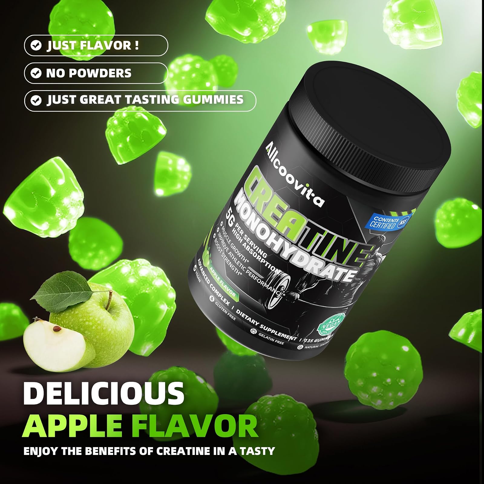 NSF Certified creatine for performance boost
