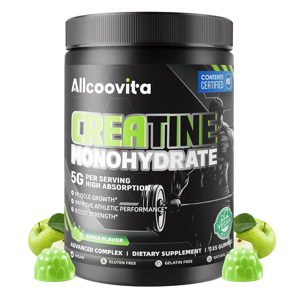 NSF Certified creatine gummies for energy