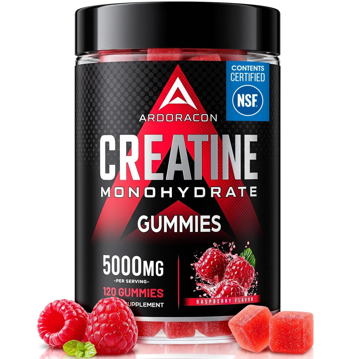NSF Certified creatine gummies for energy