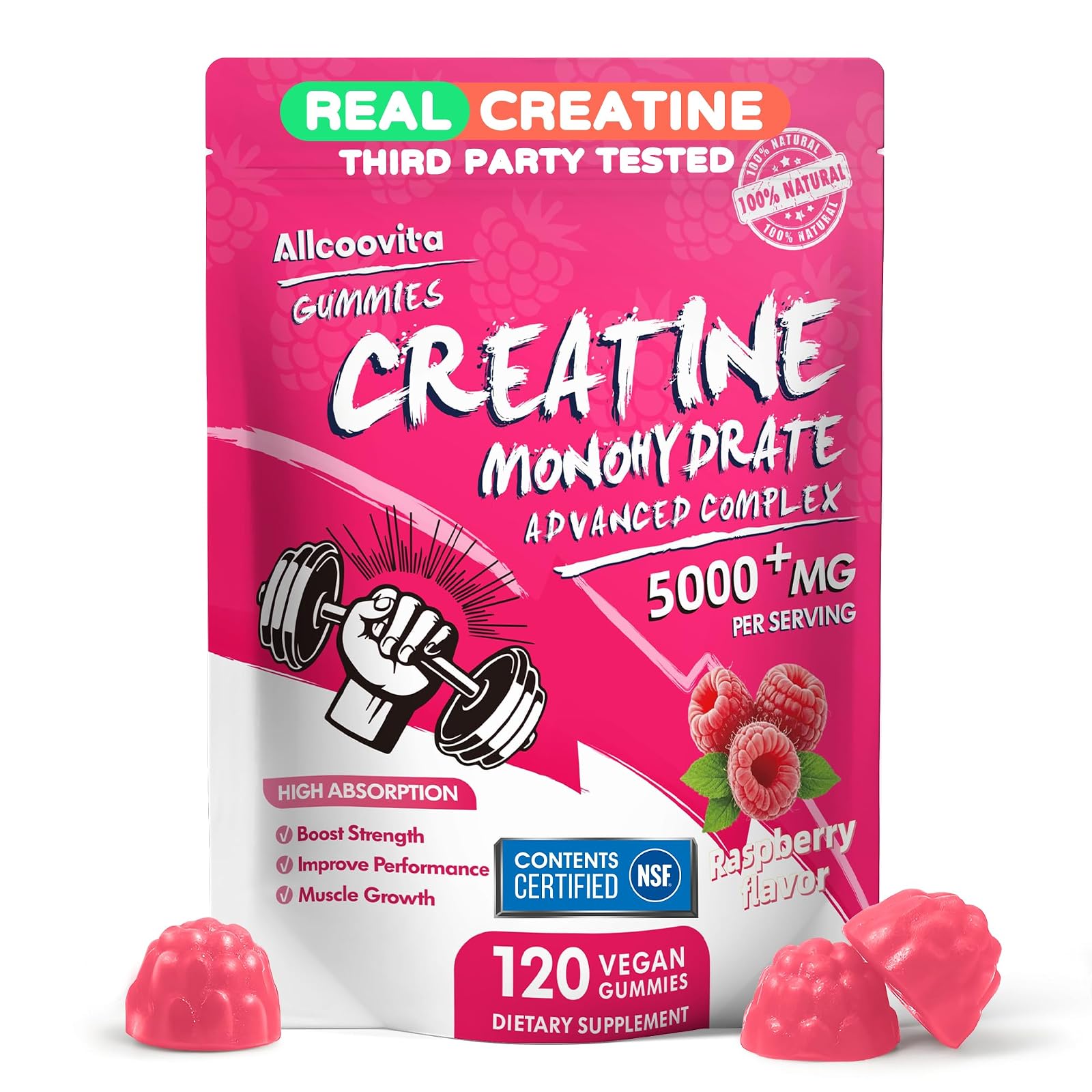 NSF certified creatine gummies