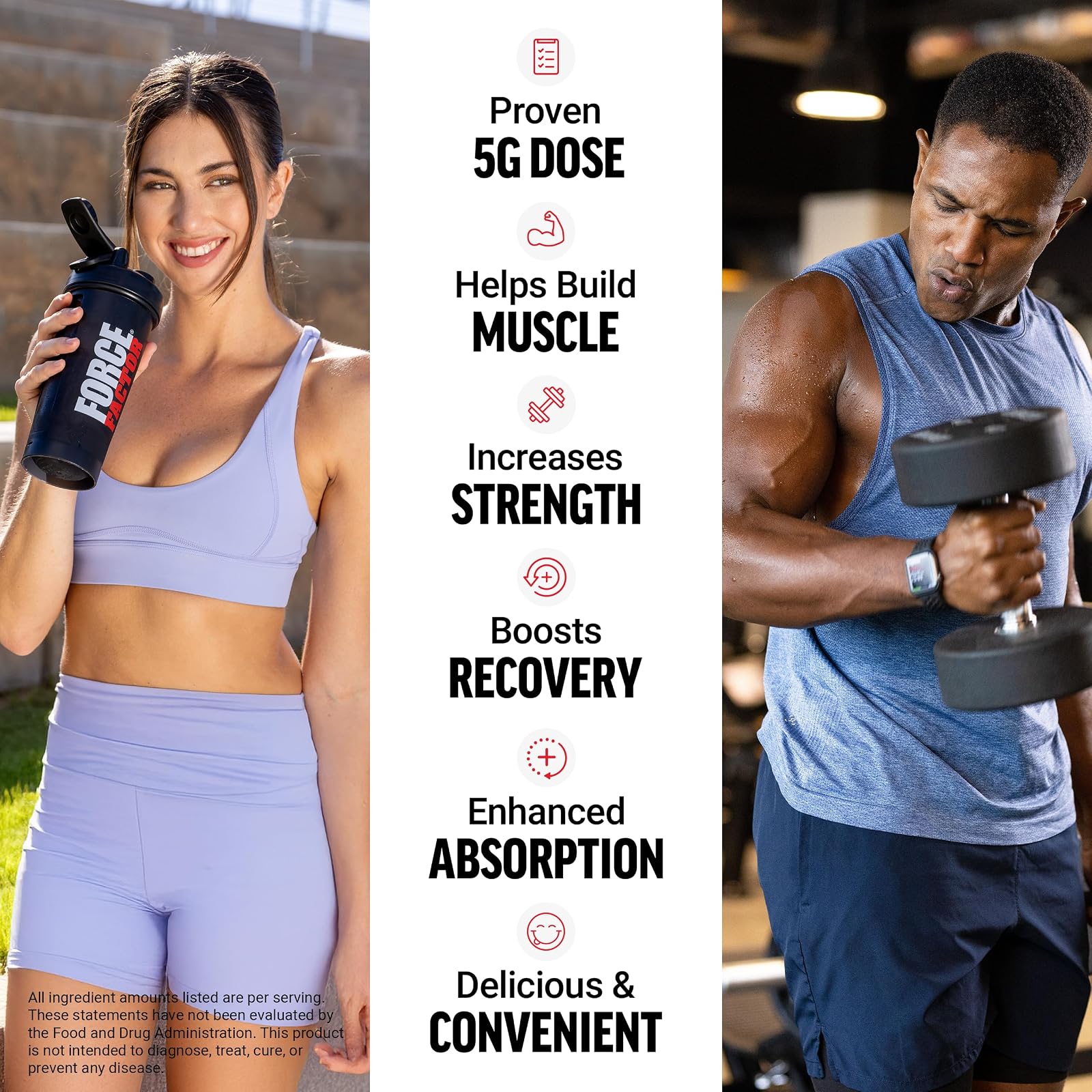 NSF certified creatine monohydrate supplement