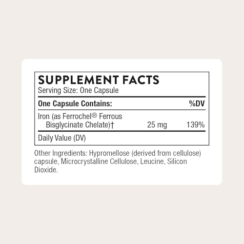 NSF certified iron supplement Canada