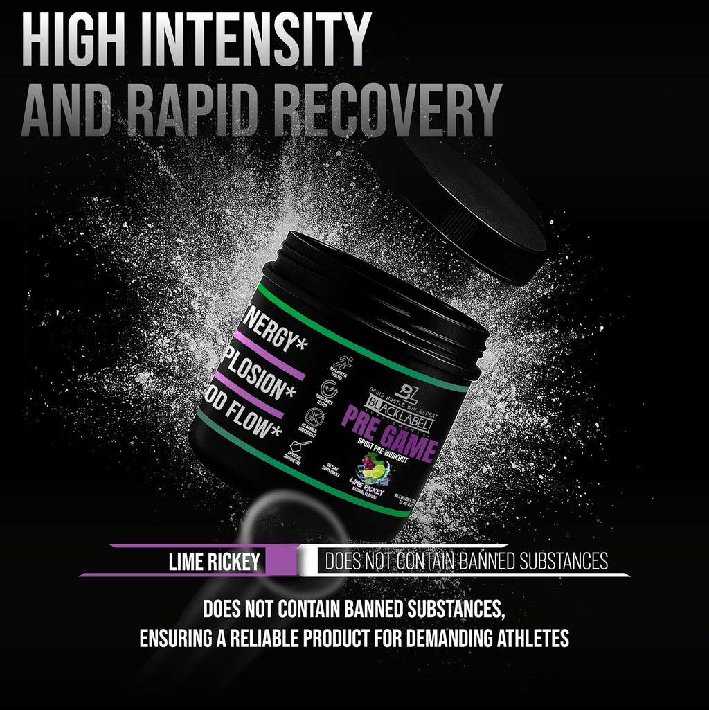 NSF certified pre-game supplement