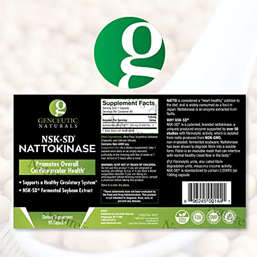 NSK-SD Nattokinase for healthy circulation