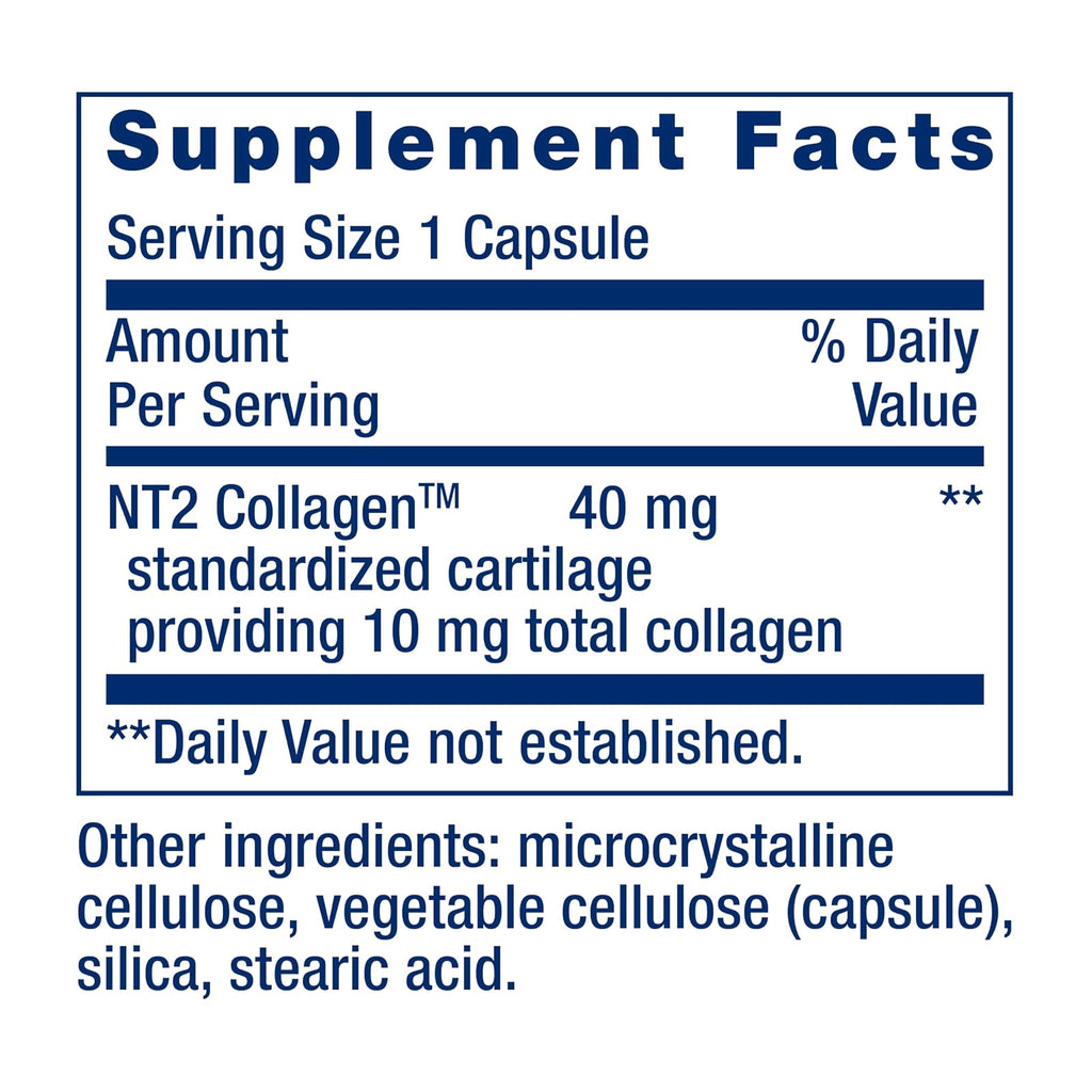 NT2 collagen for skin elasticity