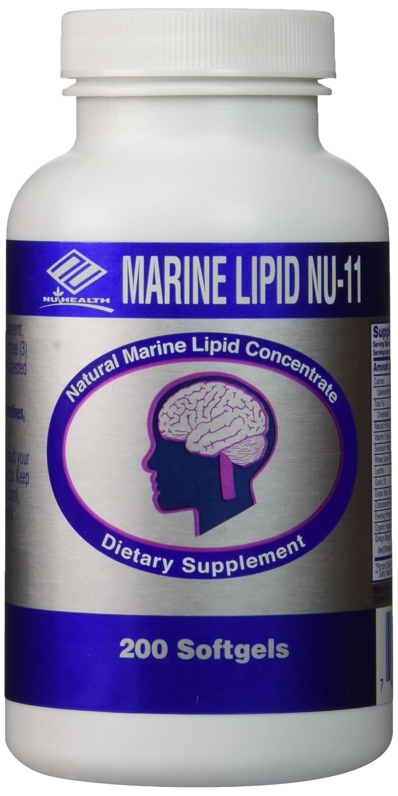 Nu Health Marine Lipid softgels